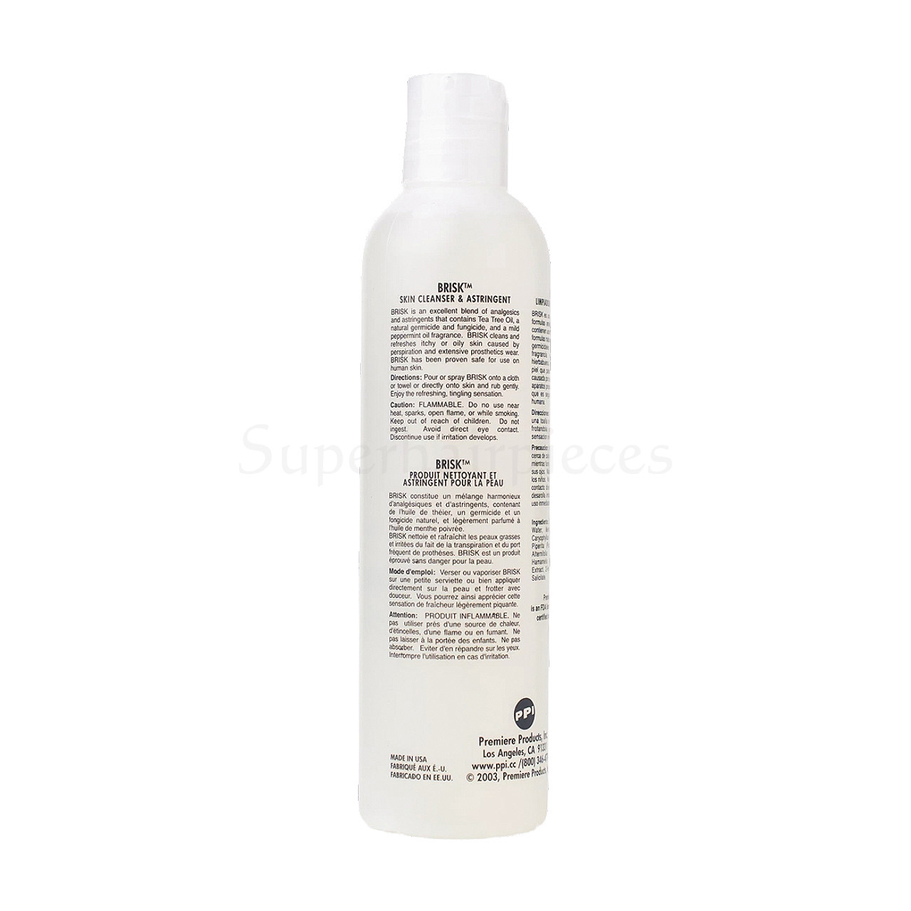 TELESIS BRISK Skin Cleanser 8oz - Superhairpieces.com