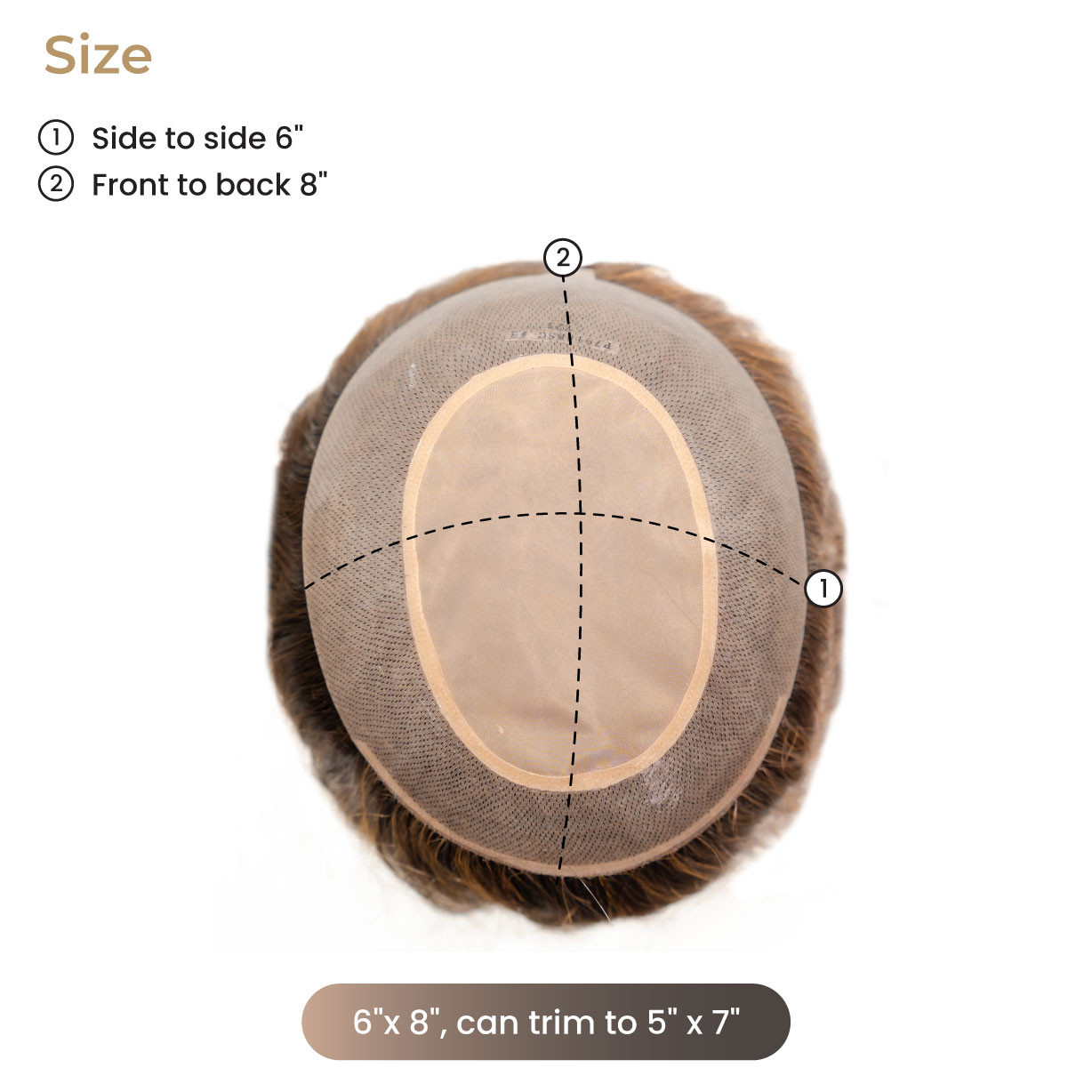 Shop Lady's Top Hair Pieces | Human Hair Toppers for Women