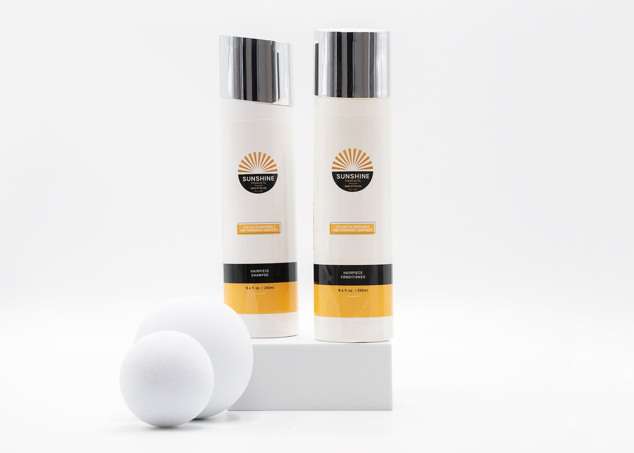 Sunshine Shampoo+Conditioner Gift Set - Superhairpieces.com