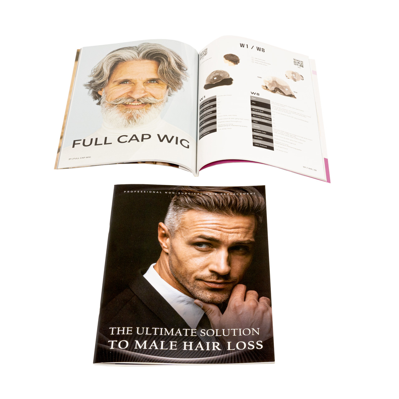 Men's Hairpiece Catalog 2024 - Salon Display Version - Superhairpieces.com