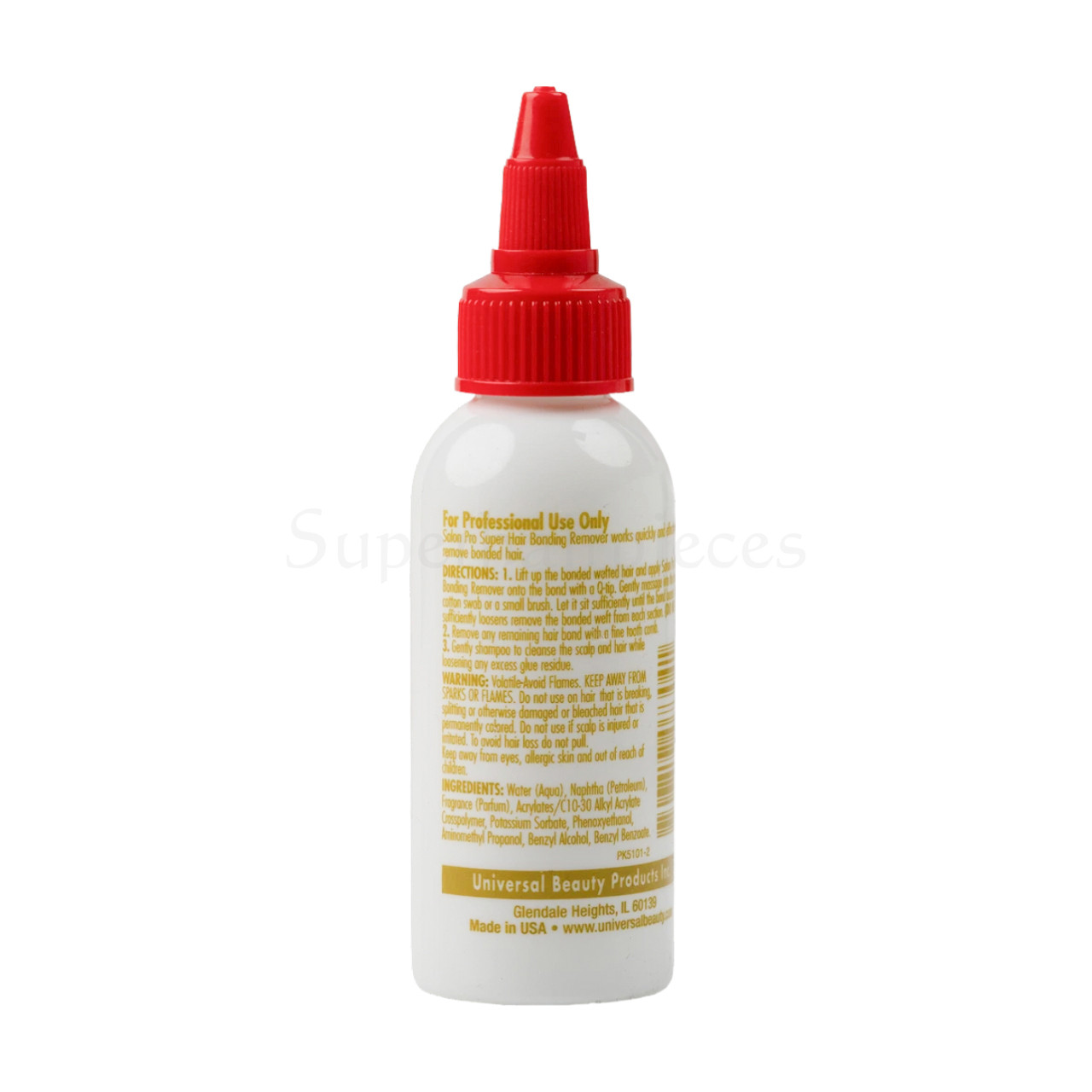 Salon Pro Super Hair Bonding Remover Lotion 2 Oz - Superhairpieces.com