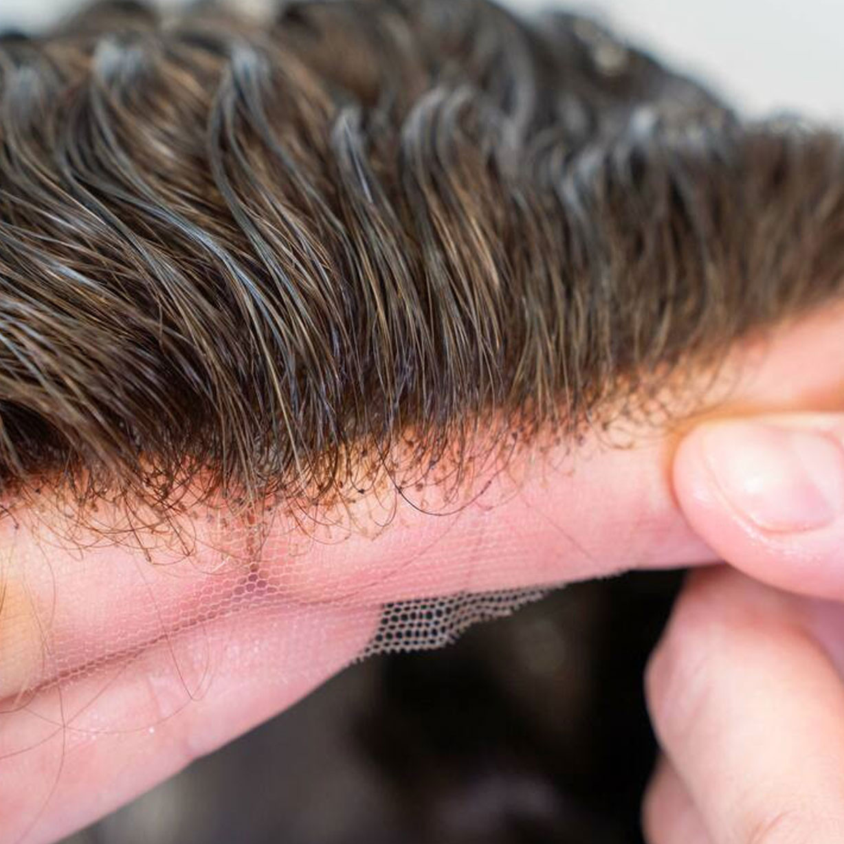 Custom Made Men's Full Head Wig Mono With Lace Front Wig #9 ...