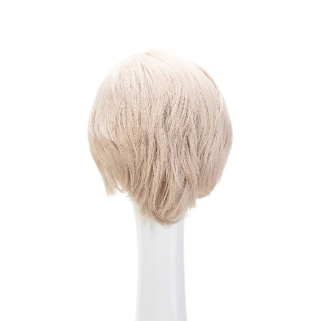 J87-Platinum Blonde Premium Hair Short Wig - Superhairpieces.com