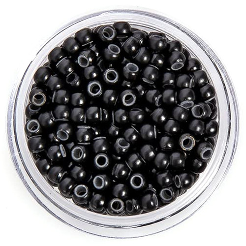 Nano Rings Beads (Black) - Superhairpieces.com