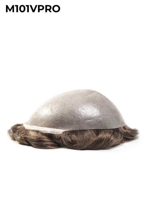 European Hair Men's toupee M101VPRO V-loop Skin Base - Superhairpieces.com