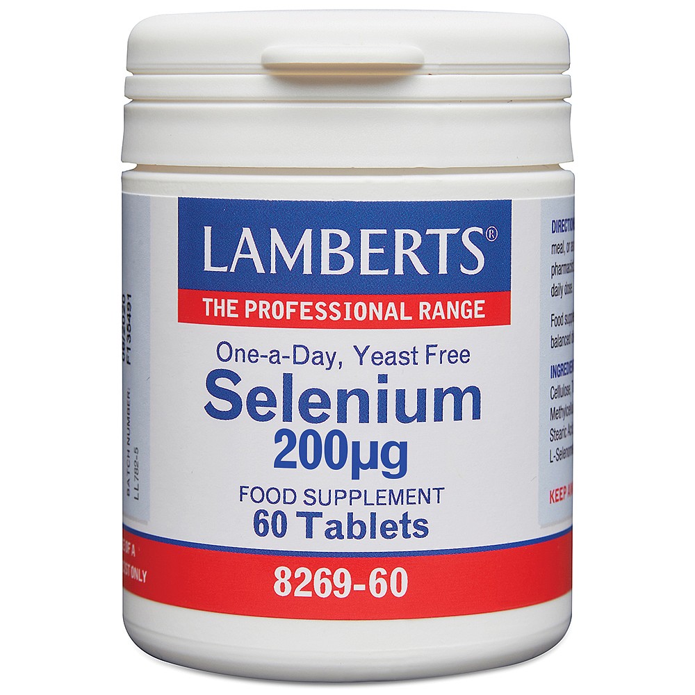 Lamberts Selenium 200µg (as L-selenomethionine and sodium selenite