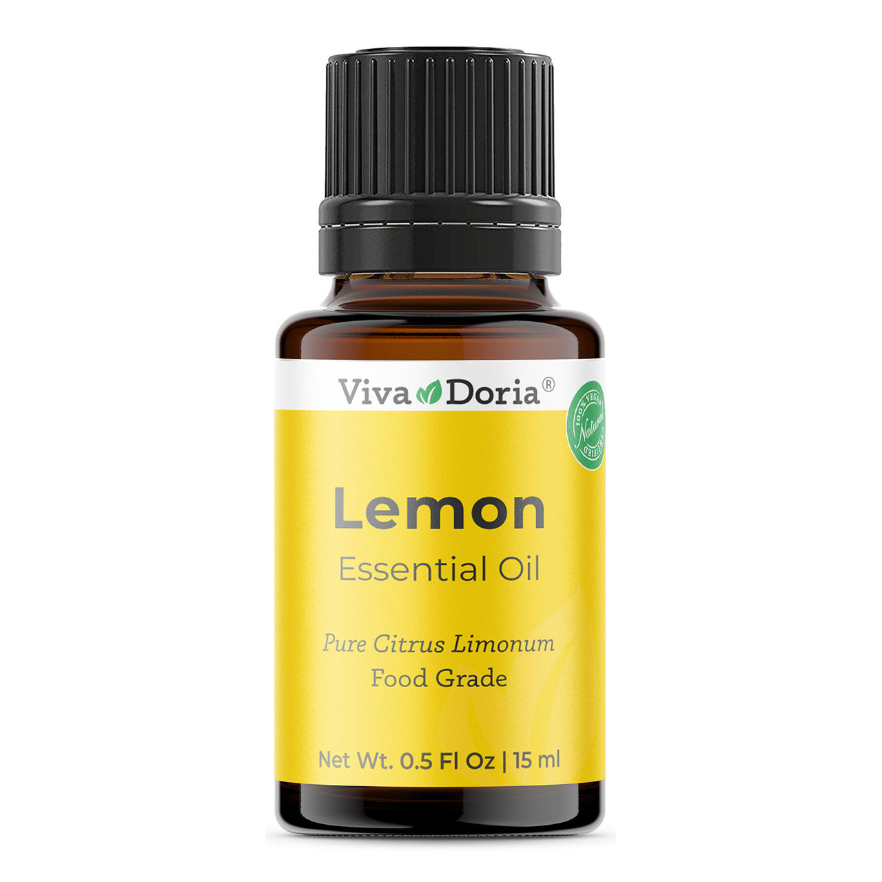Lemon Essential Oil - Pure Lemon Oil for Skin | Viva Doria