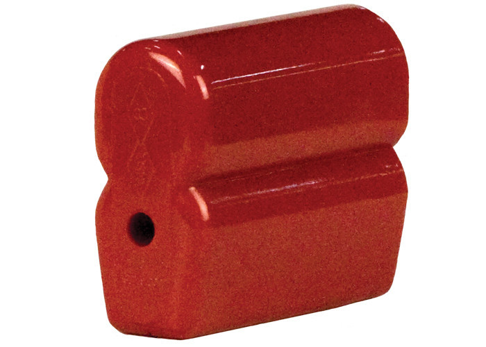 Conductix 8-Bar End Cap, Red Lexan Medium Heat