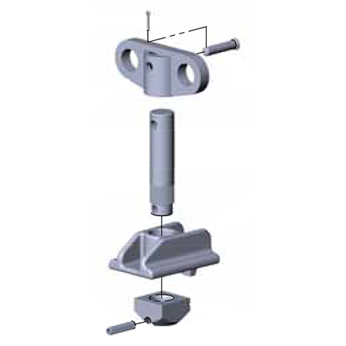 CM Cross Mount Rigid Lug Kit for Lodestar RRS 10001577X