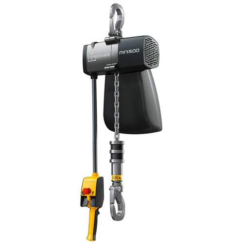 J.D. Neuhaus Mini 1000-SP, 1 Ton Food Grade Air Chain Hoist Mini1000-SP FG