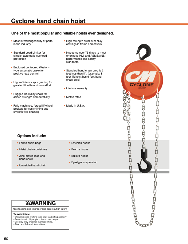 CM Cyclone Brochure