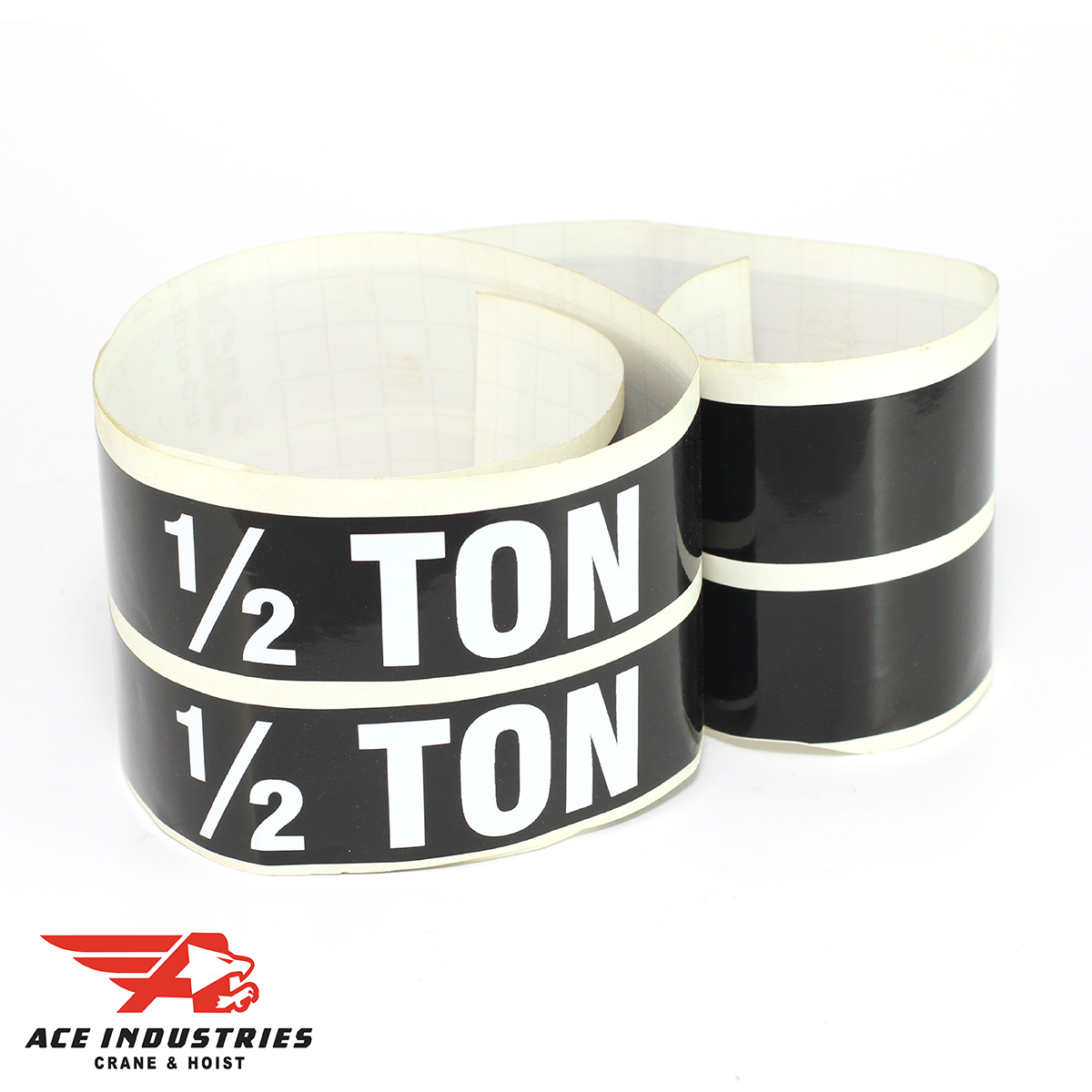 Capacity Decal 1/2 Ton 1 1/4x3 643604400 (3264) Y643604400