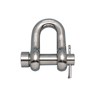 Suncor 1/4" Round Pin Chain Shackle 316-NM Stainless Steel with ...