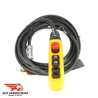 Harrington 4 Push Button Set 20' Lift ER2M - ZB1102A15058