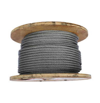Detroit Wire Rope, 3/8 6x36 GALV IWRC X 130' LG