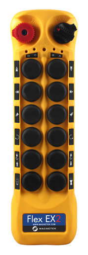 Magnetek Flex EX2 System 12 Button Handheld Transmitter