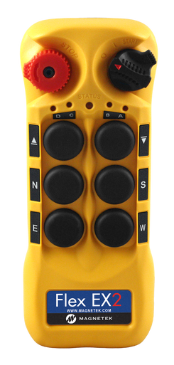 Magnetek Flex EX2 System 6 Button Spare Transmitter For Gen 2