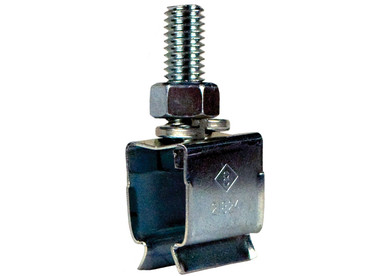 Conductix 8-Bar, Hanger Clamp, Steel Snap-in, w/o Insulator, Plated Steel