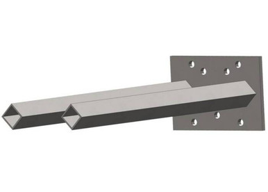 Conductix Safe-Lec 2 Collector Mounting Bar, Double-Post, XA-39050