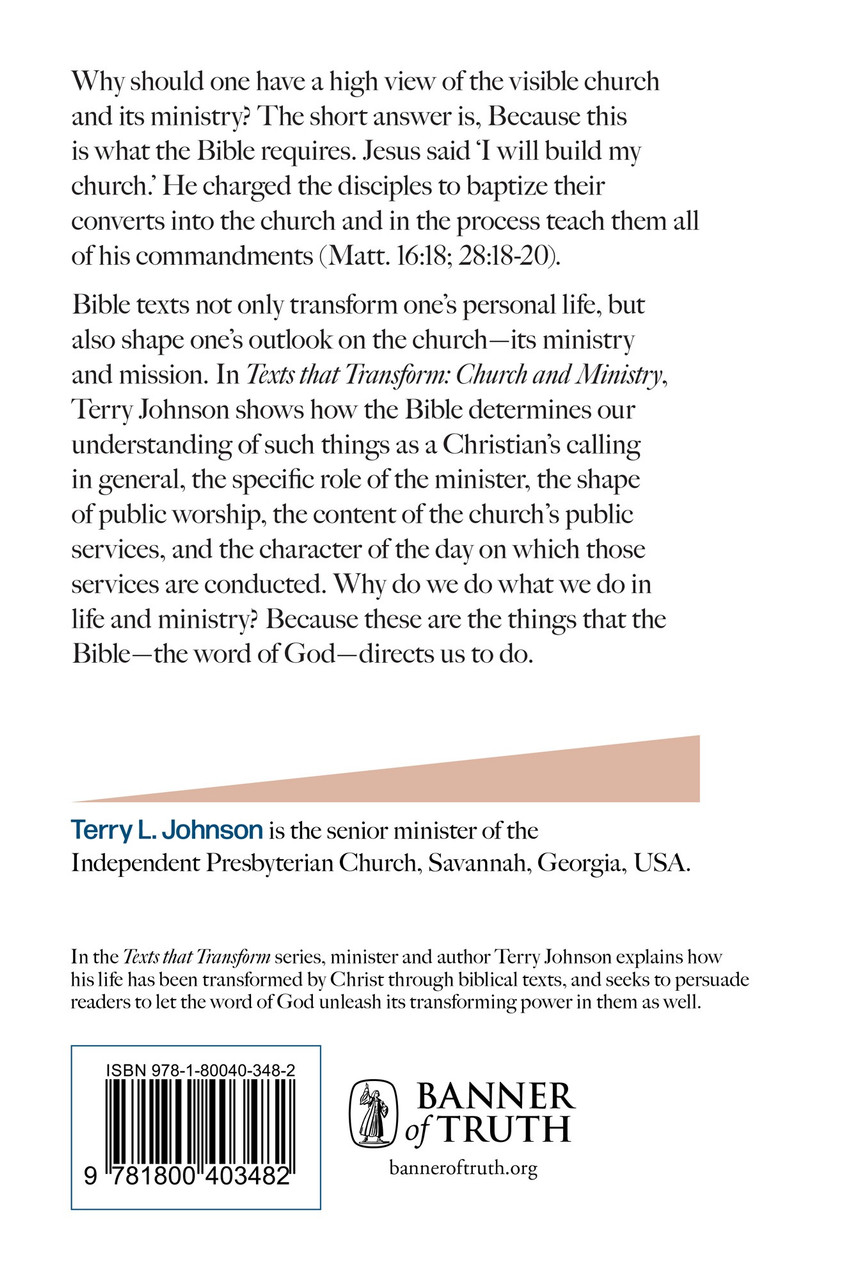 Texts that Transform: Church & Ministry (Johnson)