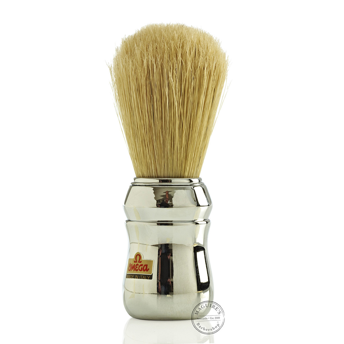 Omega 10048 Boar Bristle Shaving Brush - MAGUIRE'S Barbershop