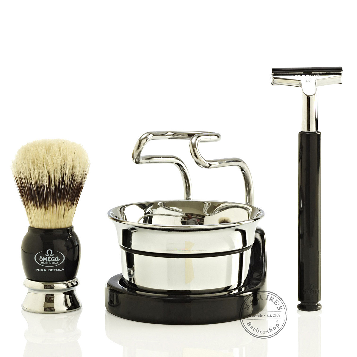 Omega 1648.12 Shaving Set - MAGUIRE'S Barbershop