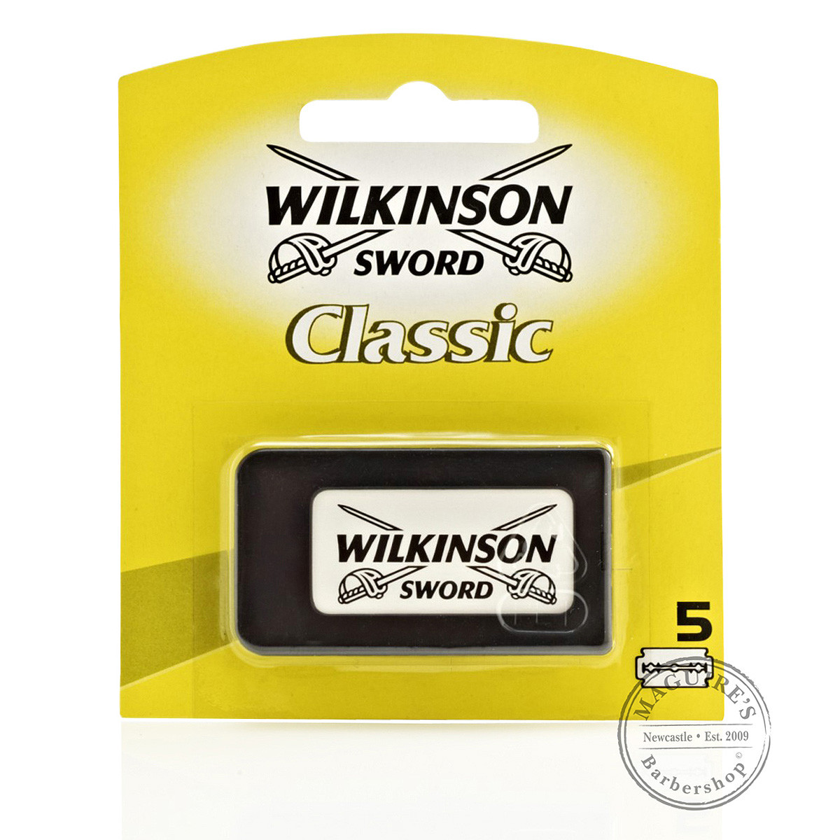 Wilkinson Sword Classic Double Edge (DE) Razorblades - Pack of 5s ...