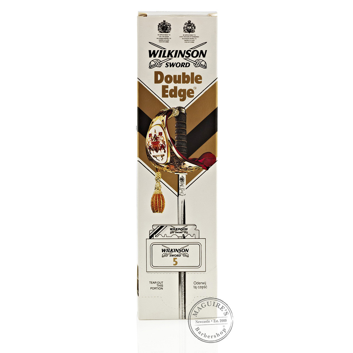 Wilkinson Sword Classic Double Edge (DE) Razorblades - MAGUIRE'S Barbershop