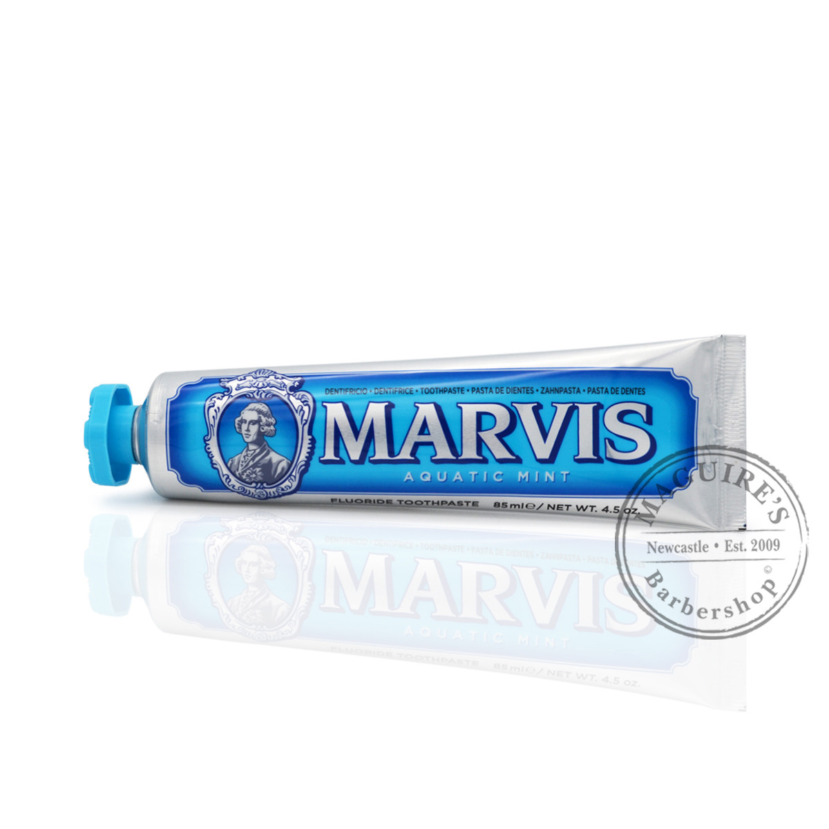 Marvis NEW Aquatic Mint Toothpaste - 85ml - MAGUIRE'S Barbershop