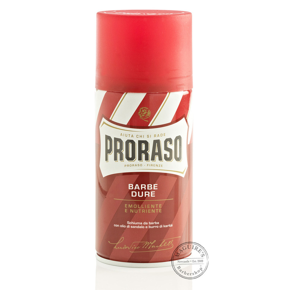 Buy Proraso Shaving Cream from Maguires Barbershop in the UK