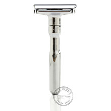 Merkur Futur 701 Safety Razor - Polished Chrome - MAGUIRE'S Barbershop