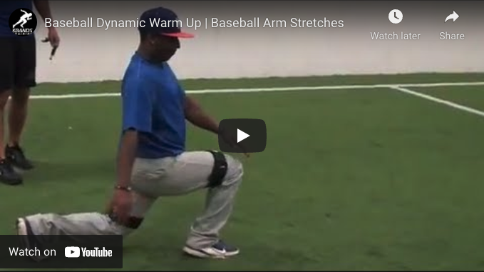 Baseball Dynamic Warm Up | Flexibility and Stretch - Kbands Training