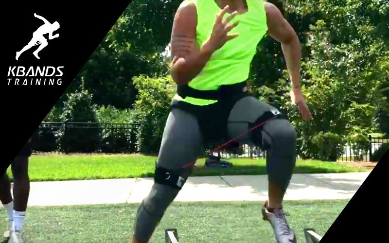 Football Leg Strength and Agility Training Exercise - Kbands Training