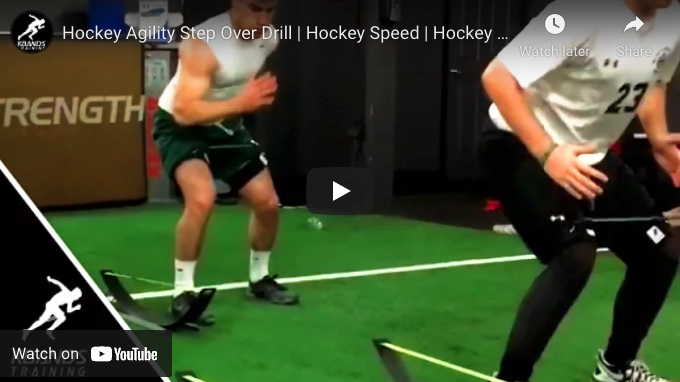 Hockey Agility Step Over Drill - Kbands Training