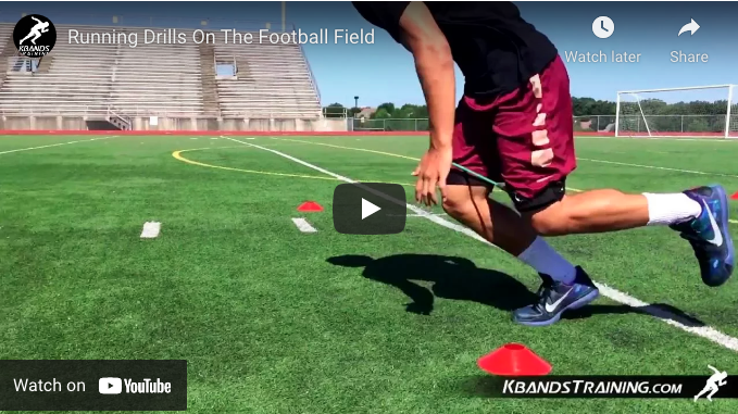 Running Drills On The Football Field - Kbands Training