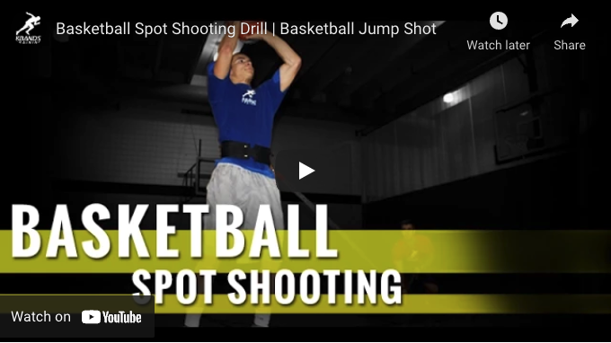 Basketball Spot Shooting Drill | Resisted Jump Shooting - Kbands Training
