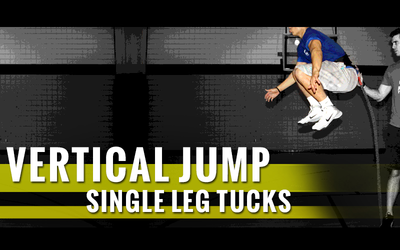 Kbands Single Leg Tuck Jumps - Speed Drill 1005 - Kbands Training