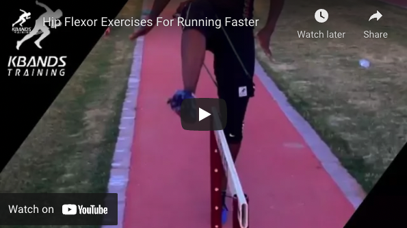 Hip Flexor Exercises For Running Faster | Women Hurdle Drills - Kbands ...