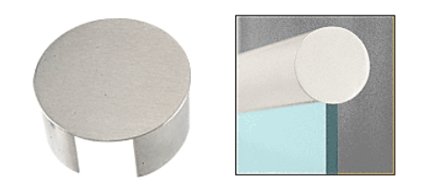 CAP RAIL ROUND CAP FLAT - GlassLines Inc. Store