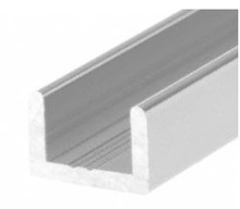 Low Profile U Channel for 10mm glass U-Channel - GlassLines Inc. Store