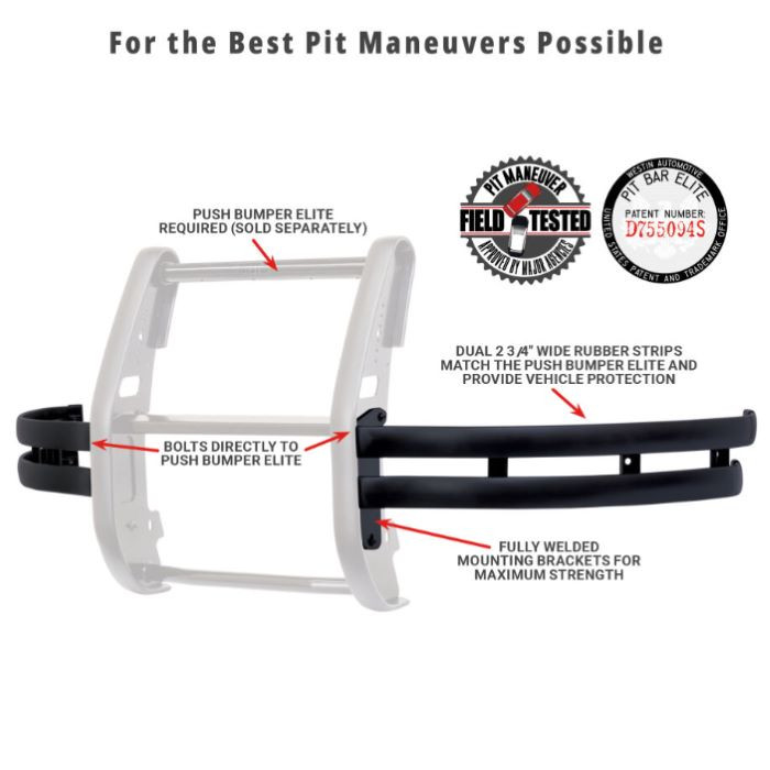 Heavy Duty Police Vehicle Accessory Westin 36-2015PB Pit Bar Elite ...