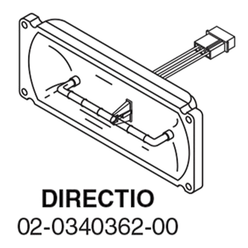 Large Directional Strobe Tube with Reflector - Parr Public Safety