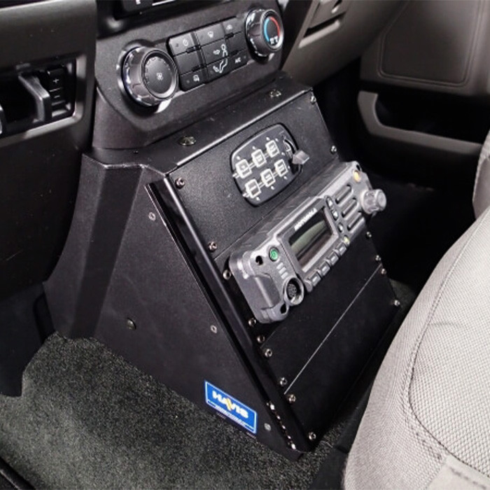 11″ Under Dash Console (C-VS-1100-F150-2) - Parr Public Safety