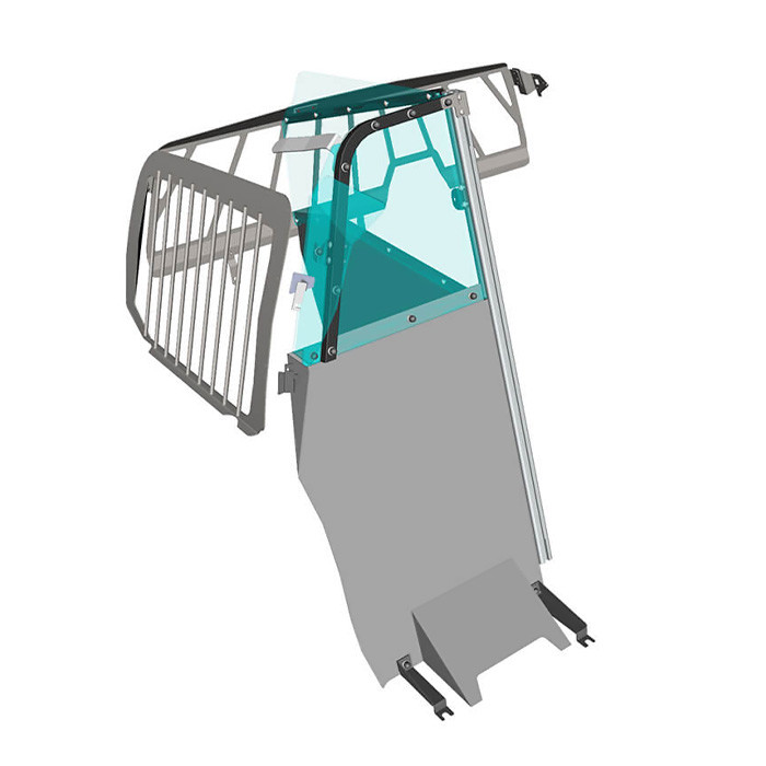 Single Cell Lite Prisoner Transport for 2021+ Ford F-150 SSV