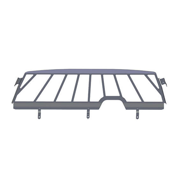 Vertical Bar Rear Window Armor for 2016+ Ford F-150 - Parr