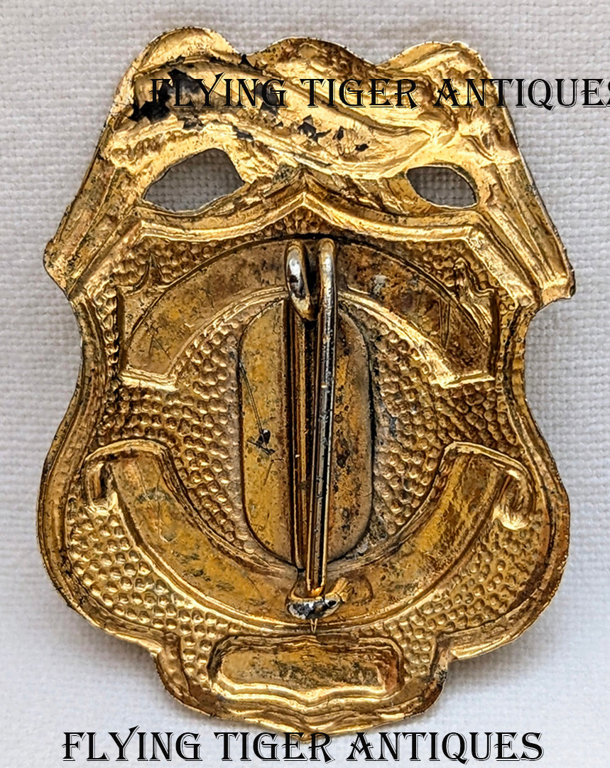 Circa 1920s-1930s Deputy US Marshal Texas Badge Named to W.C. Madson