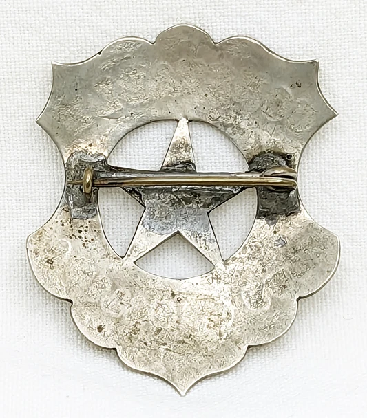 Wonderful Old West 1880s-90s Salina Utah Constable Circle Cut Out Satr ...