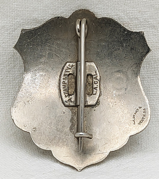 Unusual & Possibly Unique Chico CA Police Badge by LAS&SCO with Jeweler ...