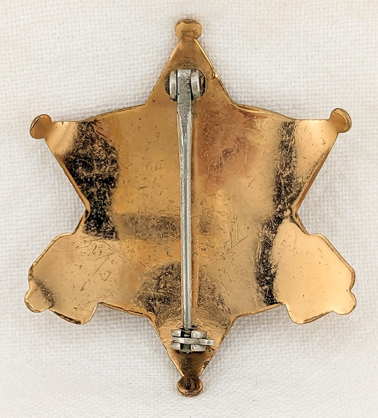 Beautiful Early 1960s Logan Co CO Sheriff's Posse Deputy Badge