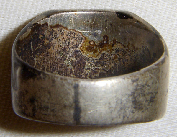 Extremely Rare Early WWII DAK Deutsche Afrika Korps Ring in Silver and ...